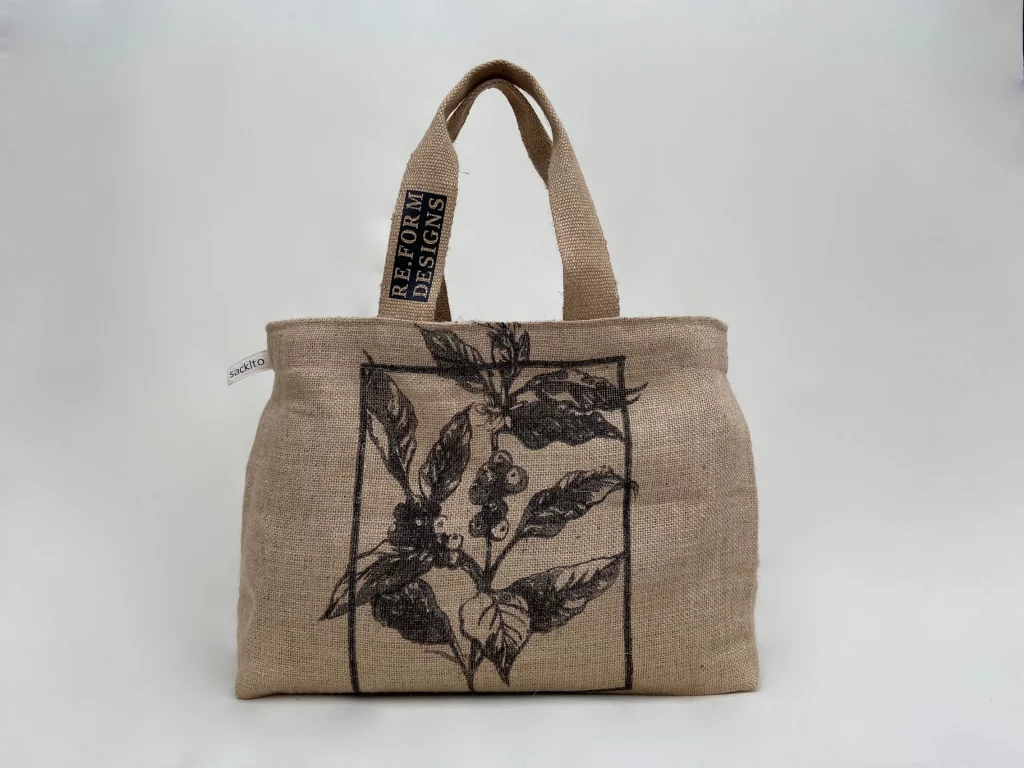Reclaimed Coffee Sack Bags made by Prisoners! - The Eco News