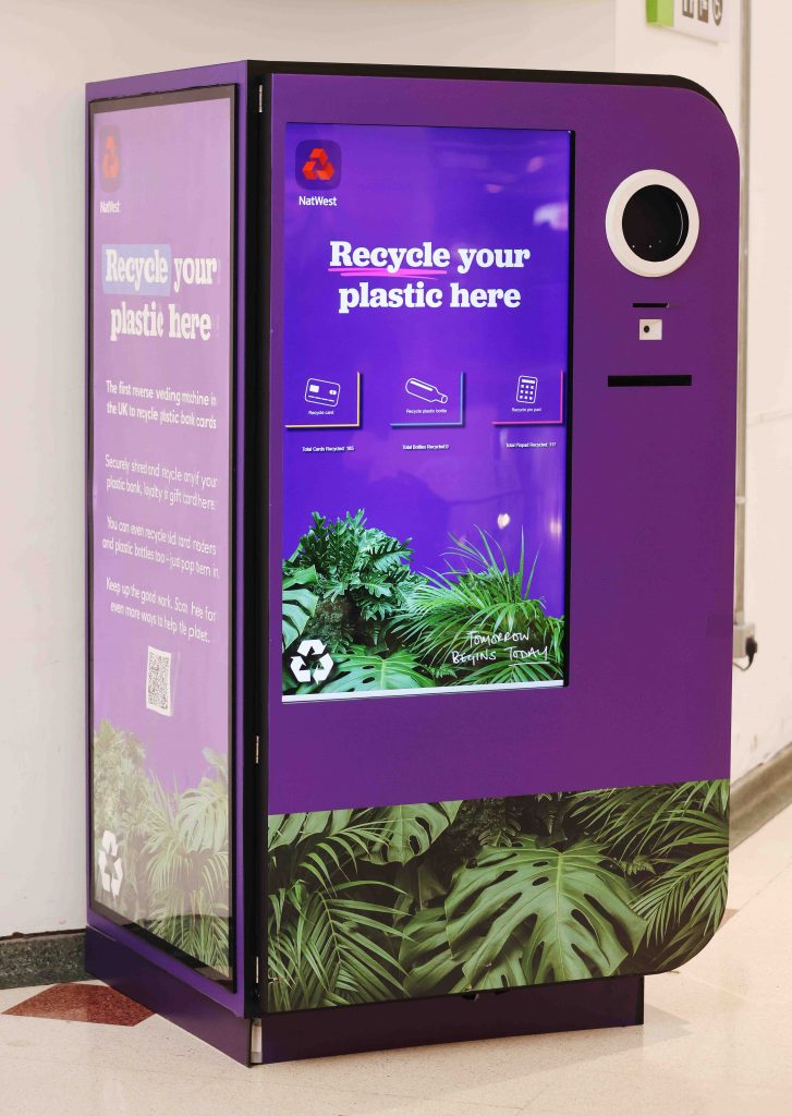 NatWest trials pioneering Reverse Vending Machines to help Londoners ...