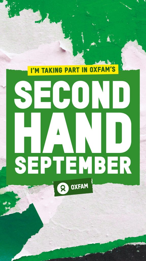 SECOND HAND SEPTEMBER 2023 with Oxfam - The Eco News